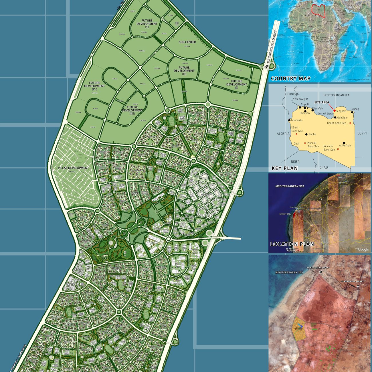 Benghazi New Town, Libya – Garis Architectural